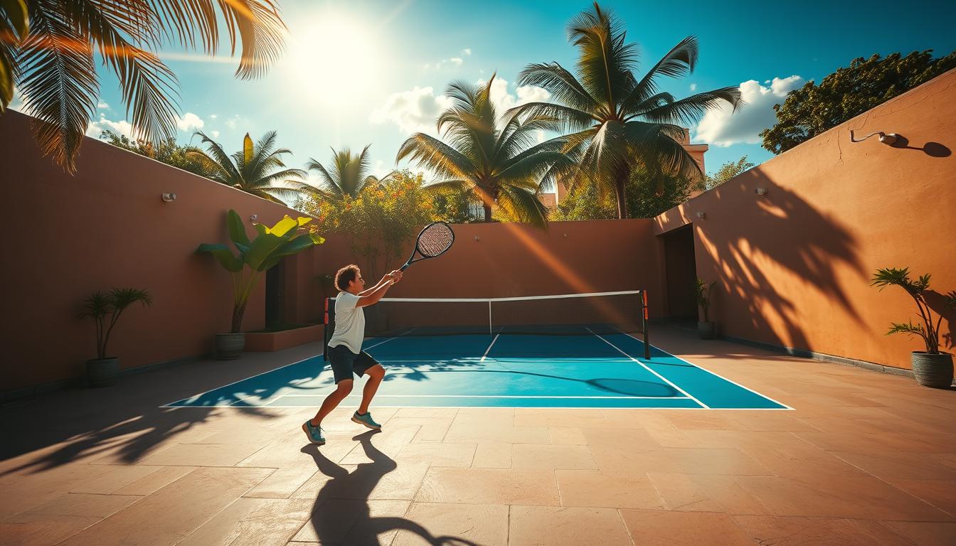 Dimension terrain de padel : Simple, Couvert, Hauteur, M²